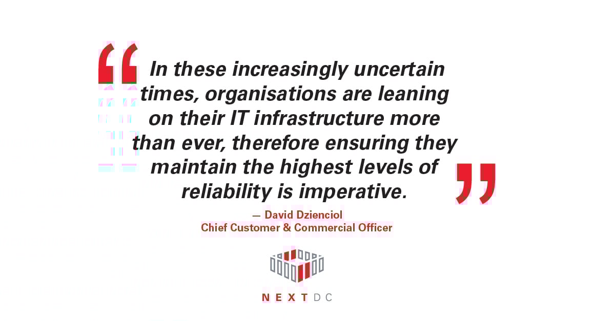 NEXTDC Wins APAC Award for Reliability | NEXTDC